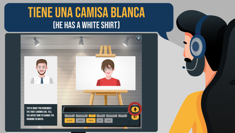 Swirly Spanish Painting Quest -- a free game activity to practice ...